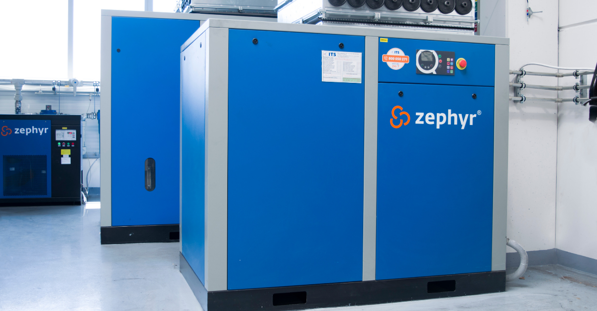 Technologie Zephyr – Průmyslové kompresory - ITS